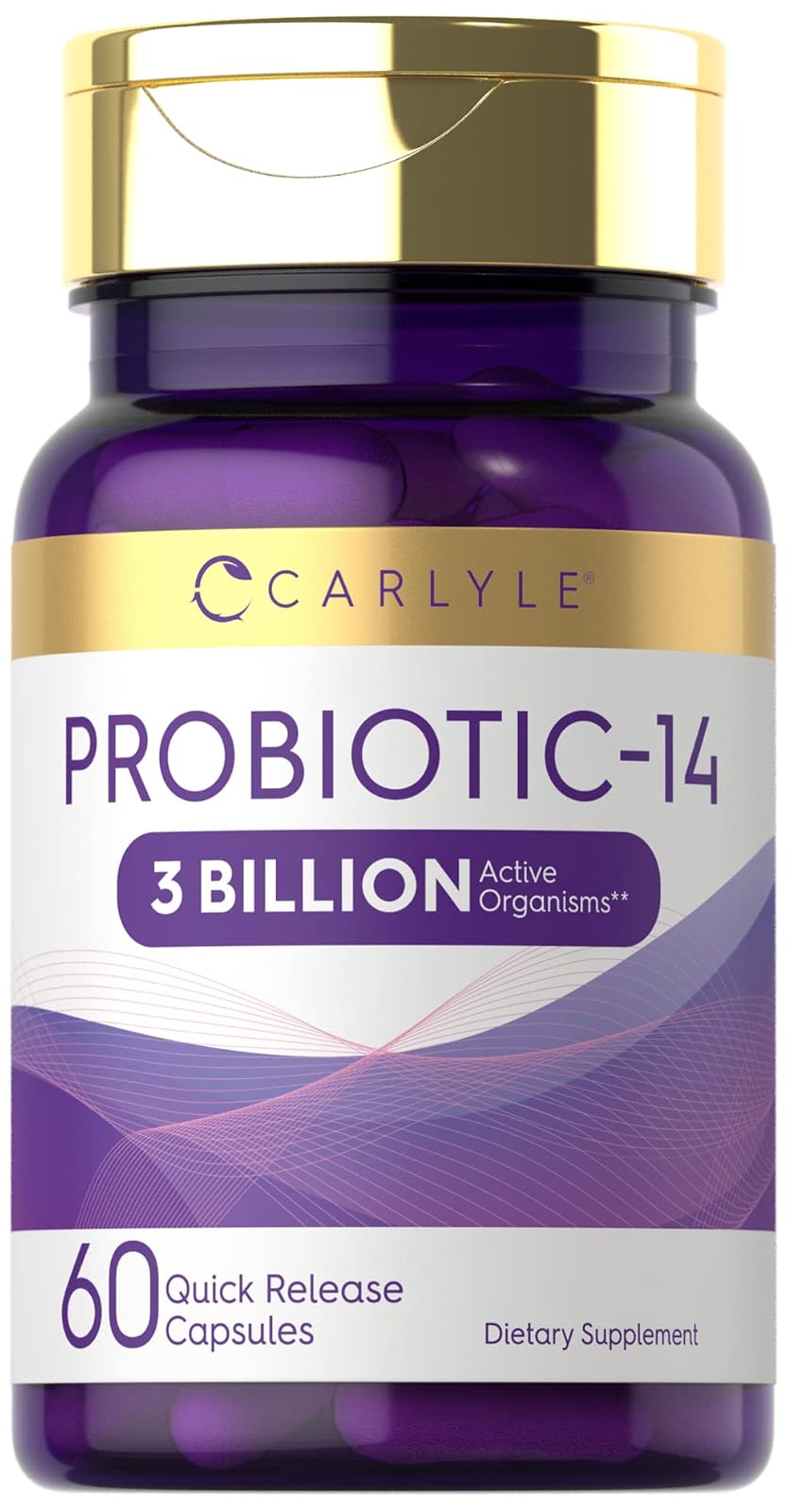 Carlyle probiotic 3 billion CFU capsules
