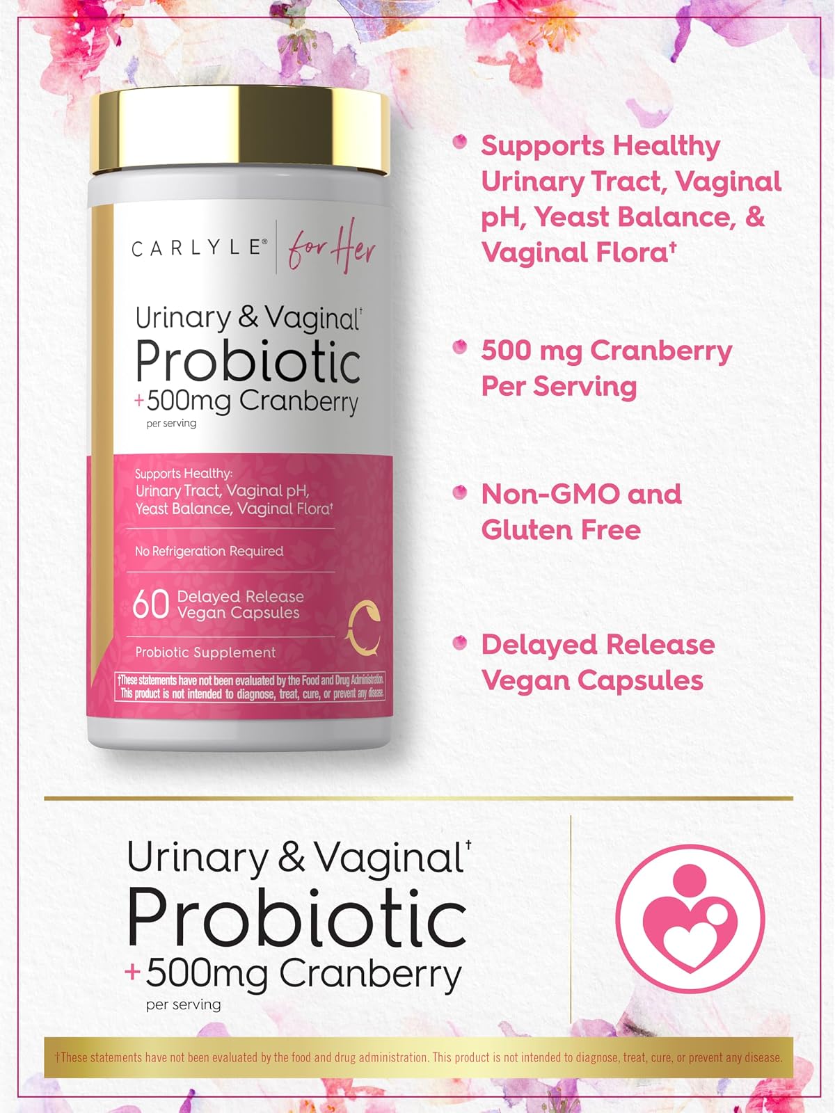 Carlyle probiotics for feminine balance