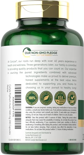 Carlyle psyllium for healthy digestion