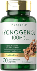 Carlyle Pycnogenol antioxidant capsules