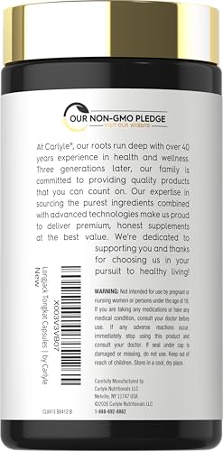 Carlyle quick release capsules benefits