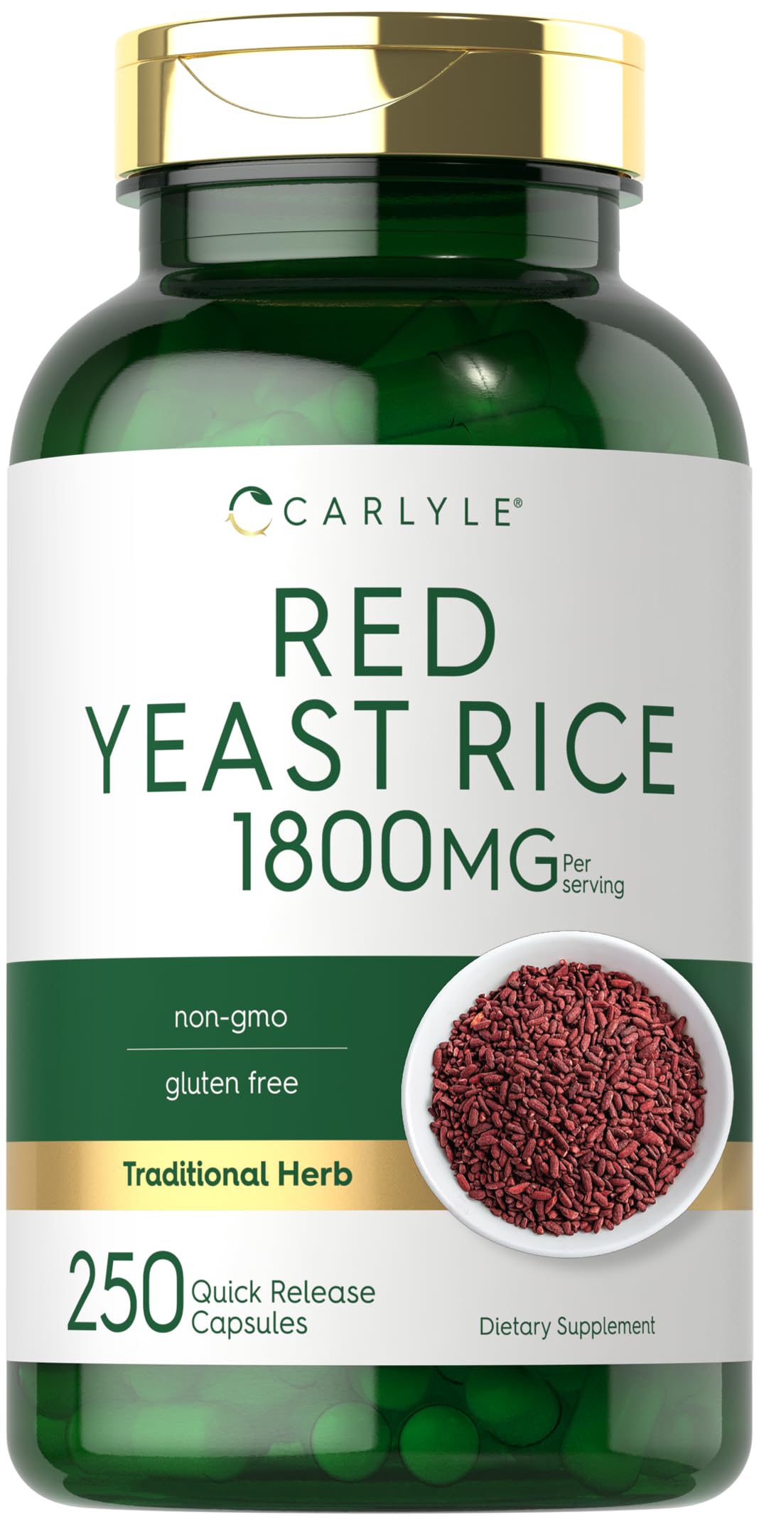 Carlyle red yeast rice capsules