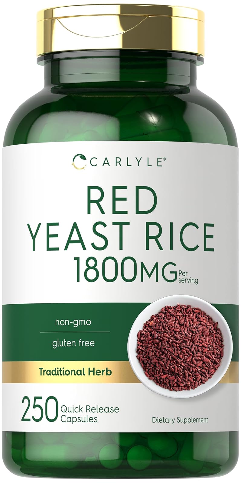 Carlyle Red Yeast Rice capsules