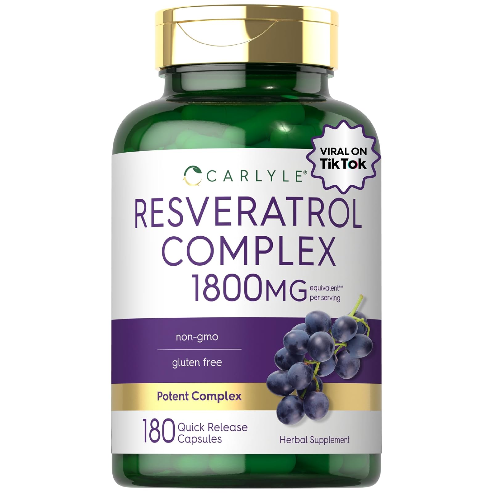 Carlyle Resveratrol Complex capsules