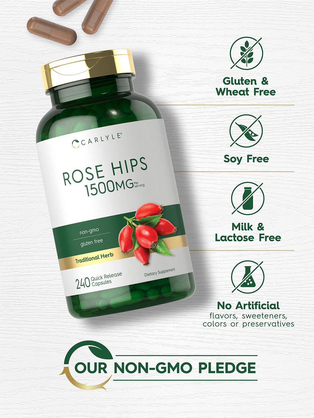Carlyle Rose Hips for immune support