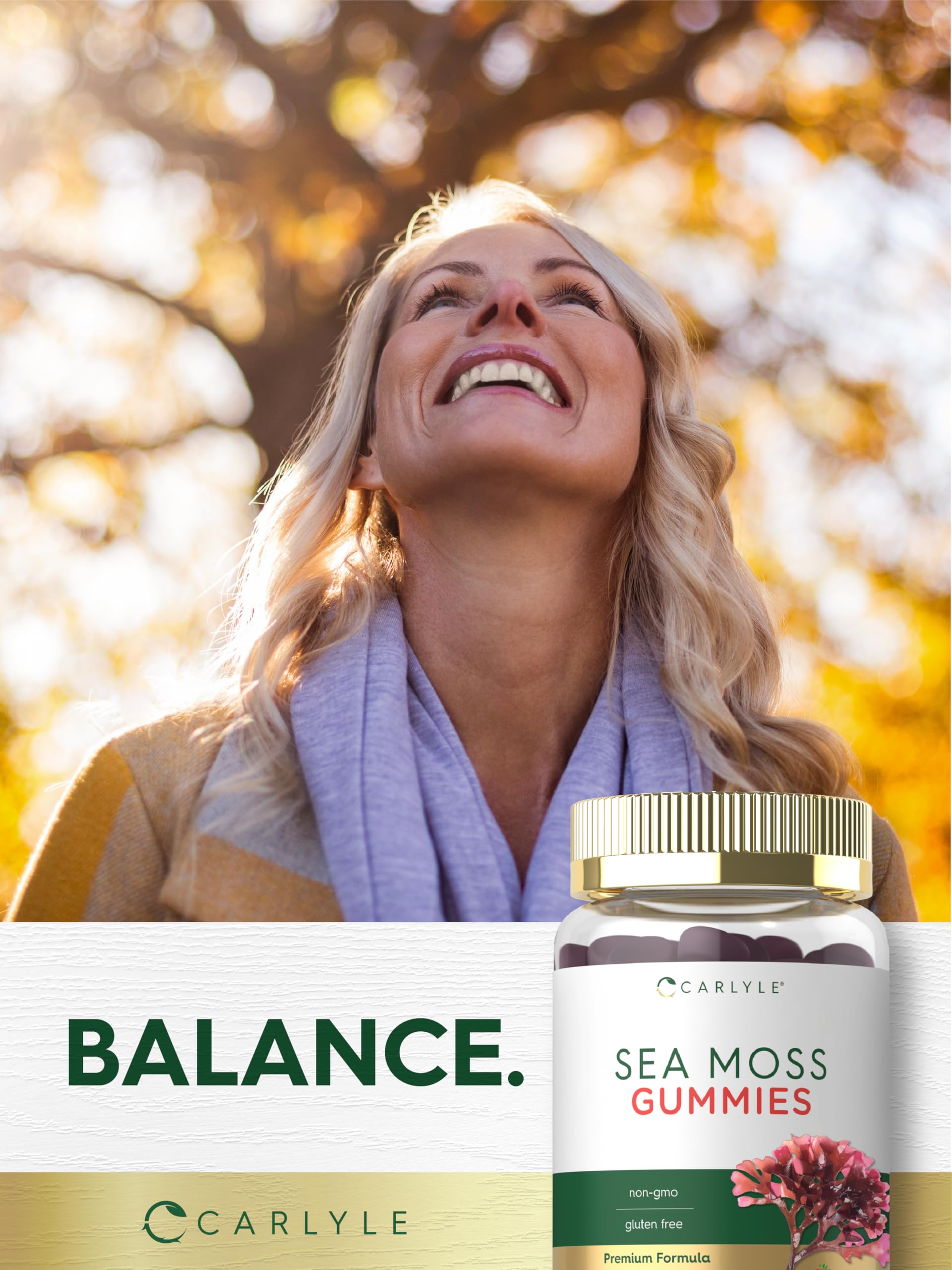 Carlyle Sea Moss 70 count bottle