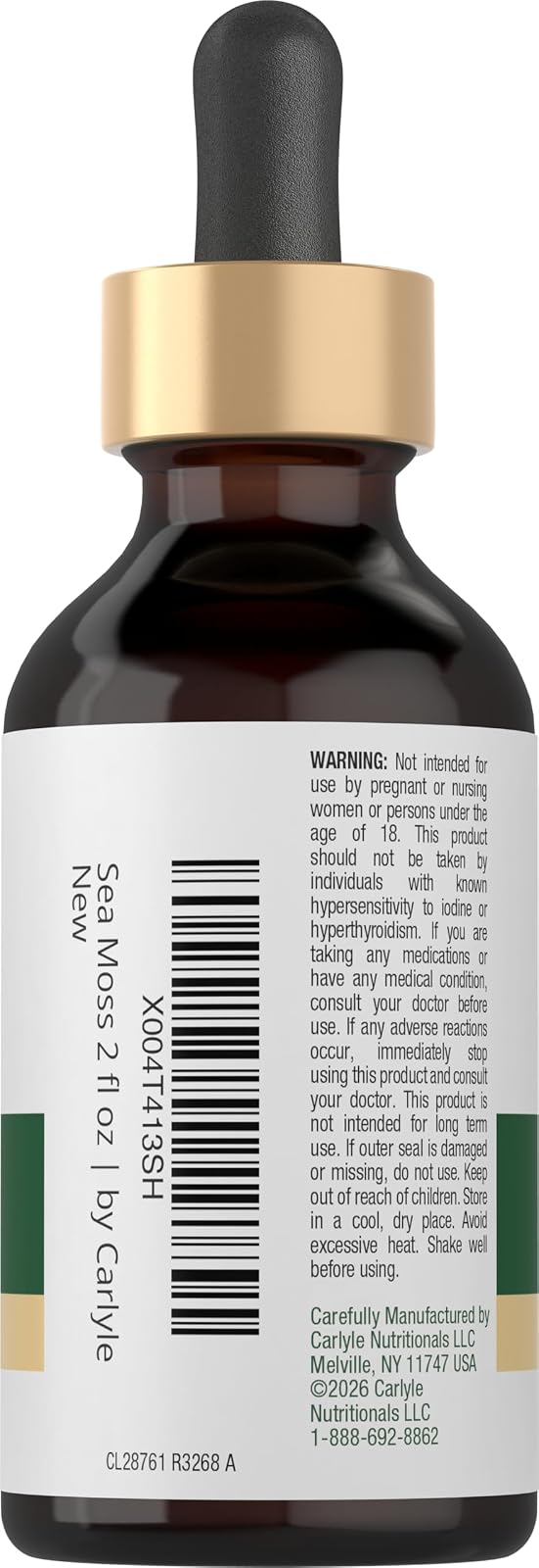 Carlyle sea moss drops for vitality
