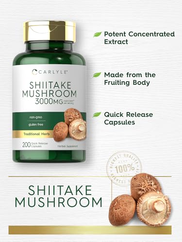 Carlyle shiitake extract for digestion