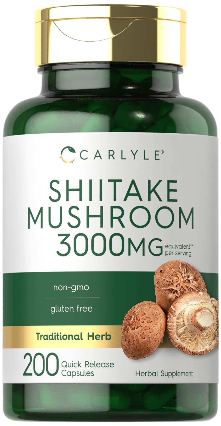 Carlyle shiitake mushroom extract capsules