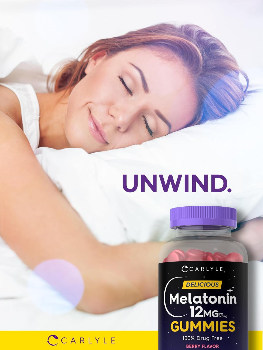 Carlyle sleep support melatonin gummies