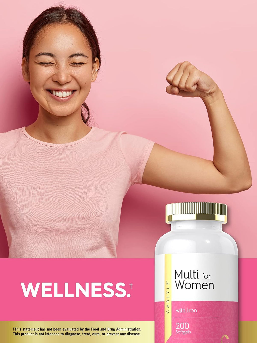 Carlyle softgels for women's vitality