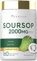 Carlyle Soursop Leaves capsules for wellness