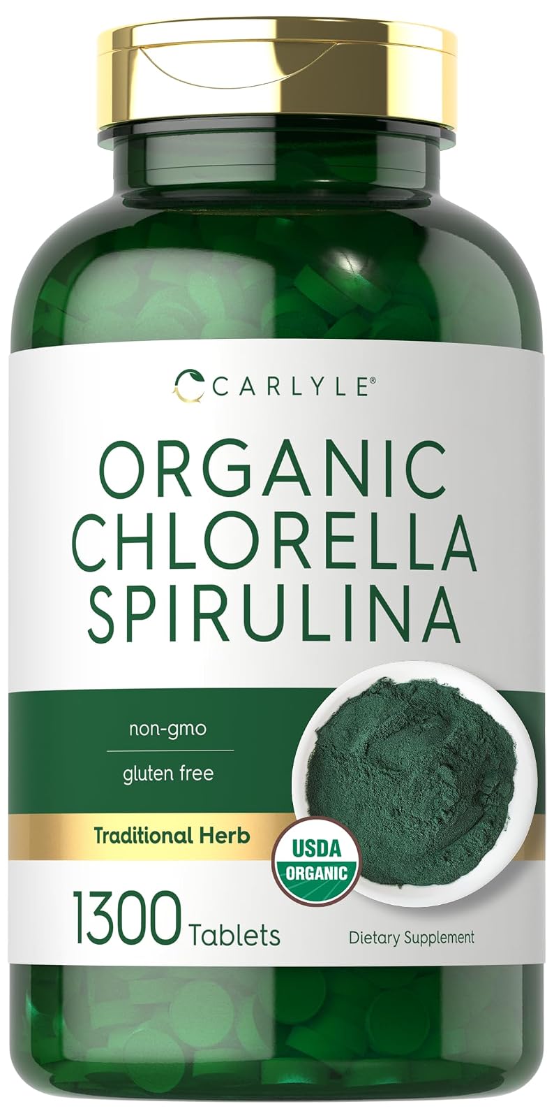 Carlyle spirulina chlorella tablets