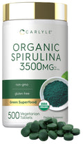 Carlyle spirulina tablets for energy