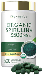 Carlyle spirulina tablets for energy