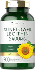 Carlyle sunflower lecithin softgel capsules