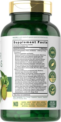 Carlyle Super Greens for daily nutrition