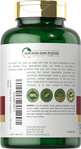 Carlyle Super Reds immune support