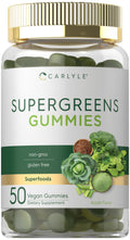Carlyle Supergreens gummies for energy