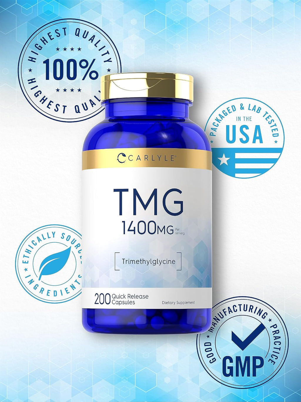 Carlyle TMG for enhanced mental clarity