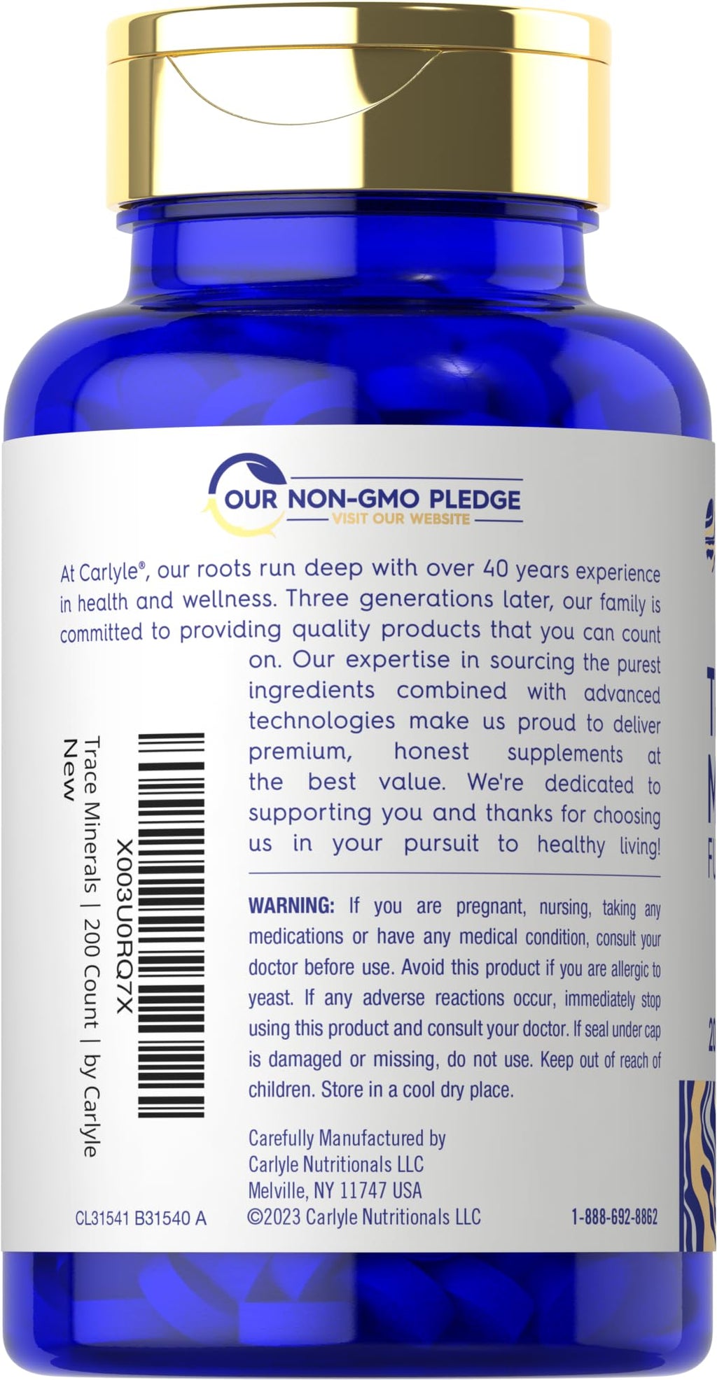 Carlyle trace minerals for immune support