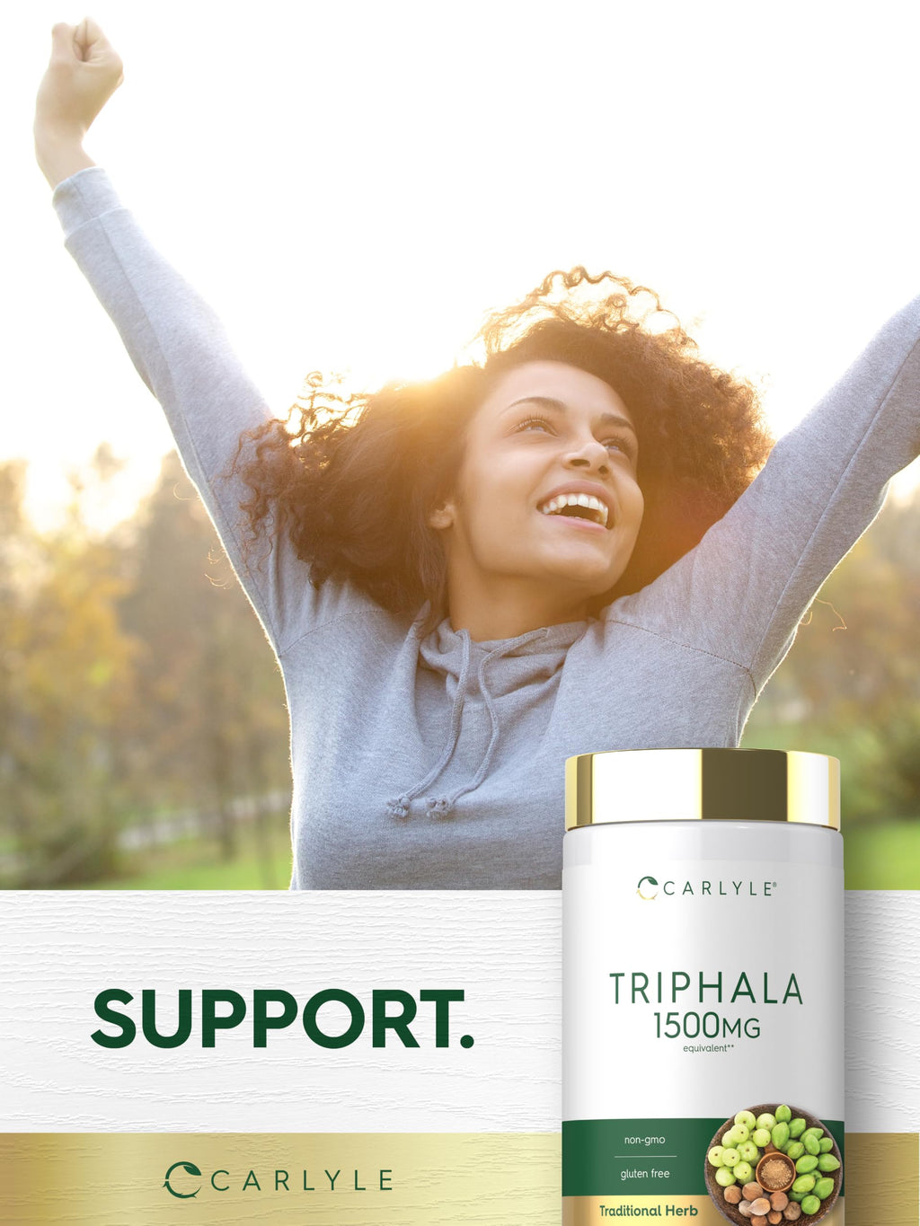 Carlyle triphala for energy support