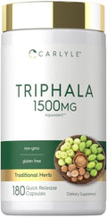 Carlyle Triphala herbal supplement capsules