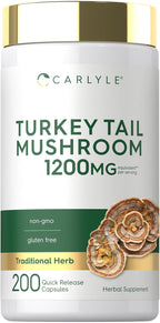 Carlyle turkey tail mushroom capsules
