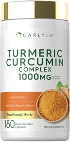 Carlyle turmeric curcumin capsules