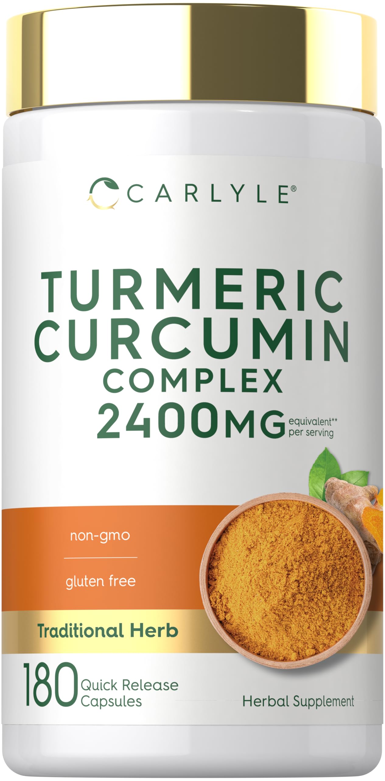 Carlyle turmeric curcumin capsules