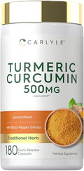 Carlyle turmeric curcumin health benefits