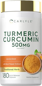 Carlyle turmeric curcumin health benefits