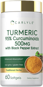 Carlyle turmeric curcumin softgels benefits