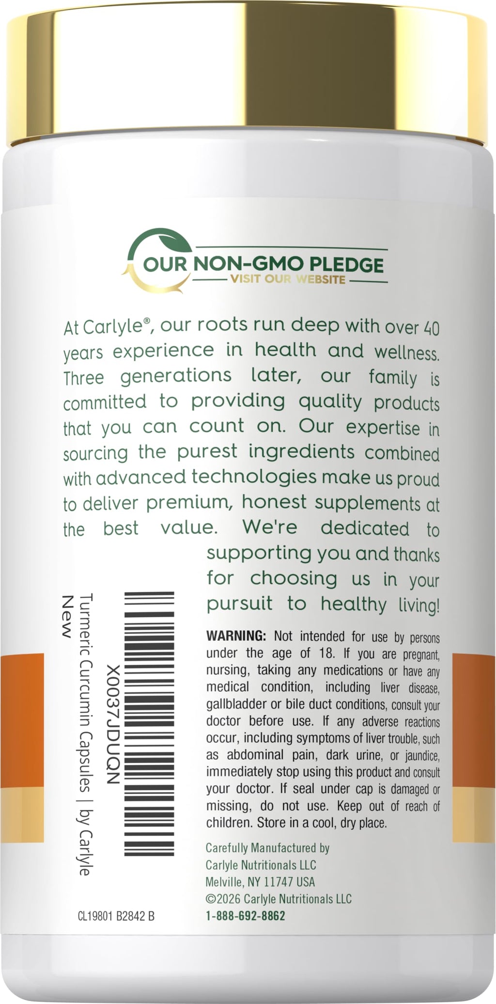 Carlyle turmeric for daily health