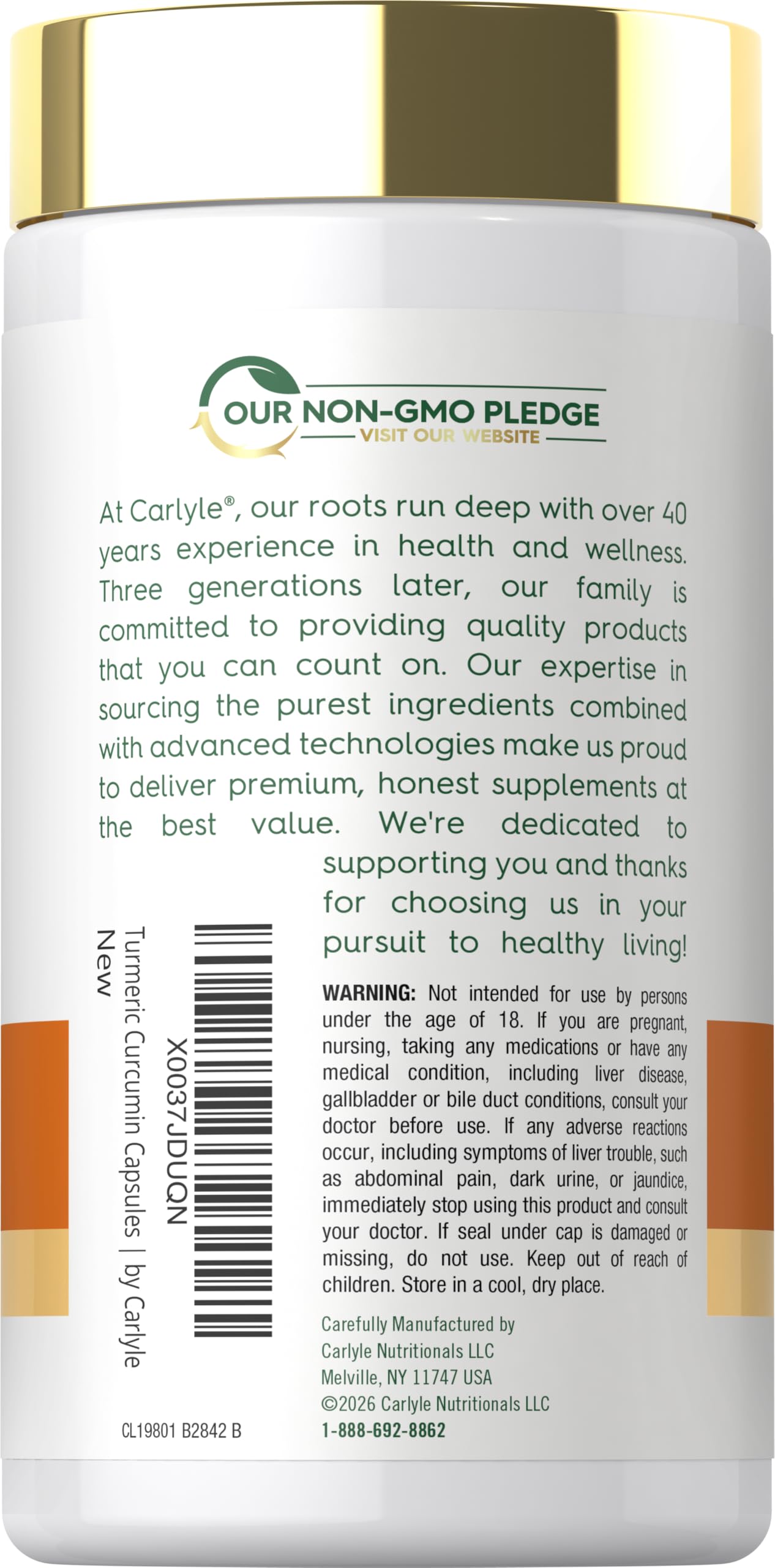 Carlyle turmeric for daily health