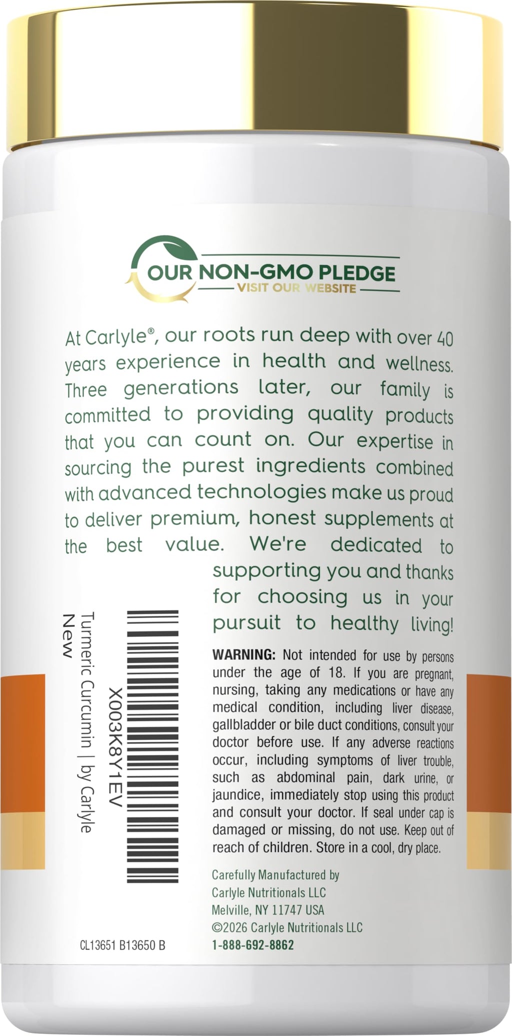 Carlyle turmeric for joint health