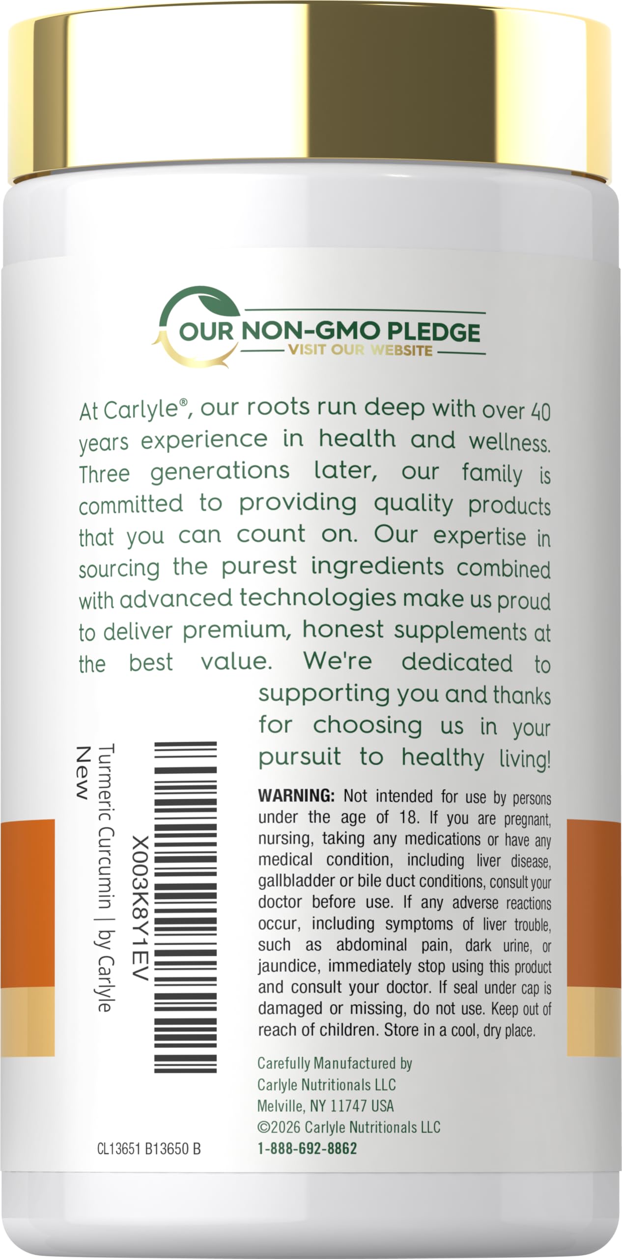 Carlyle turmeric for joint health