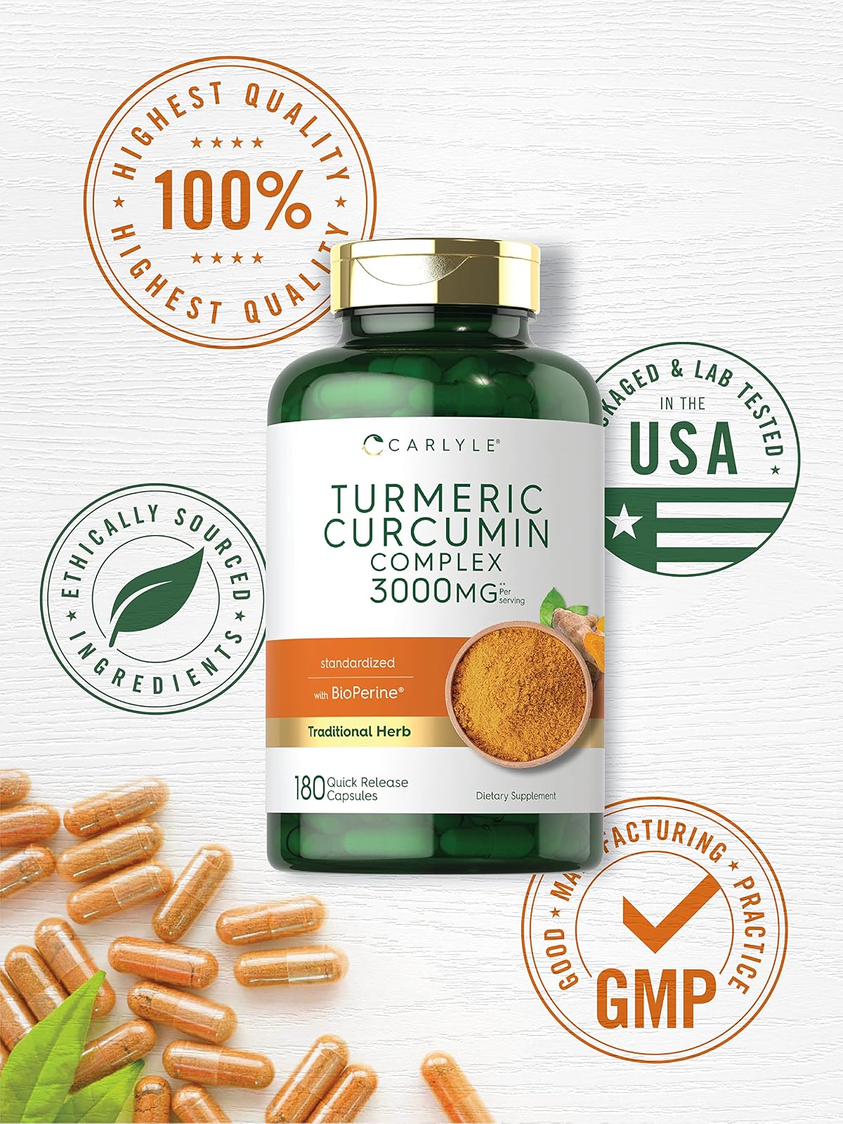 Carlyle turmeric for joint support