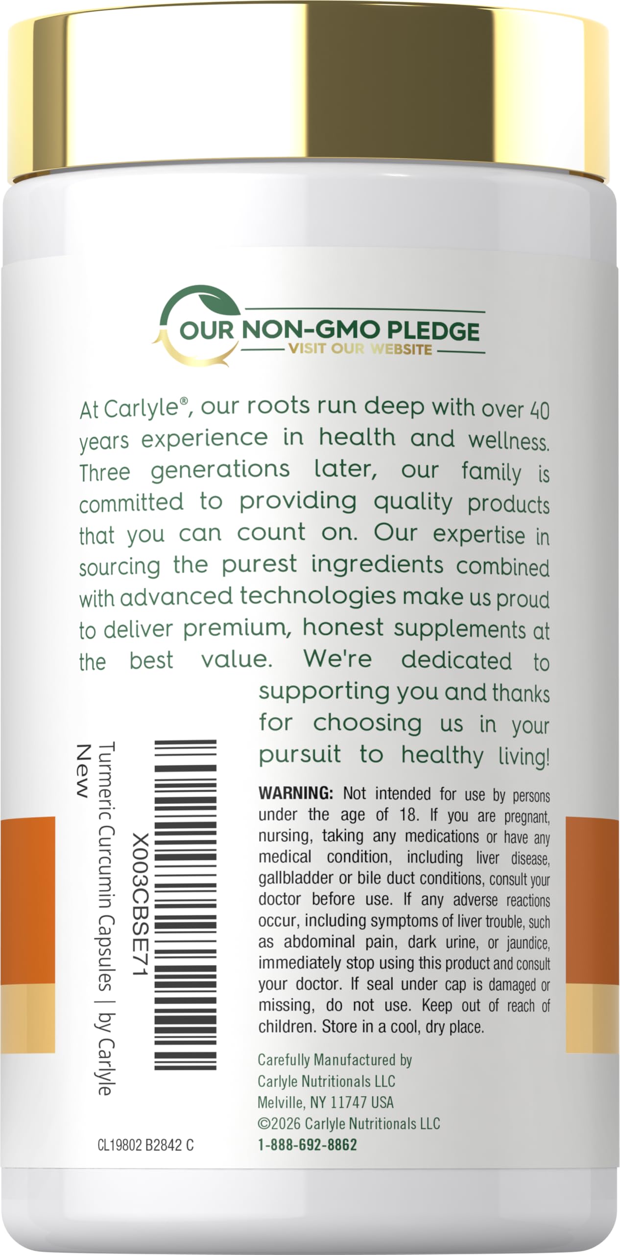 Carlyle turmeric for joint support