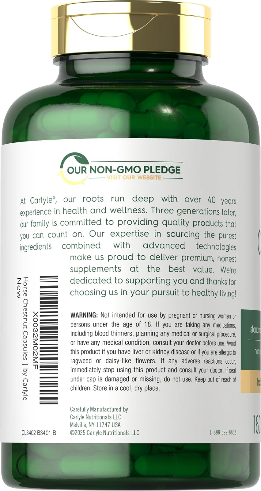 Carlyle vitamin A for healthy veins