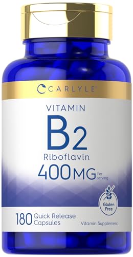 Carlyle Vitamin B-2 400 mg capsules