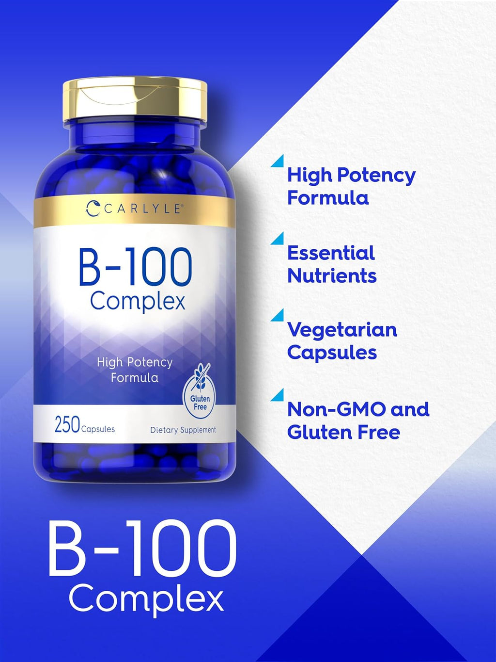 Carlyle vitamin B complex benefits