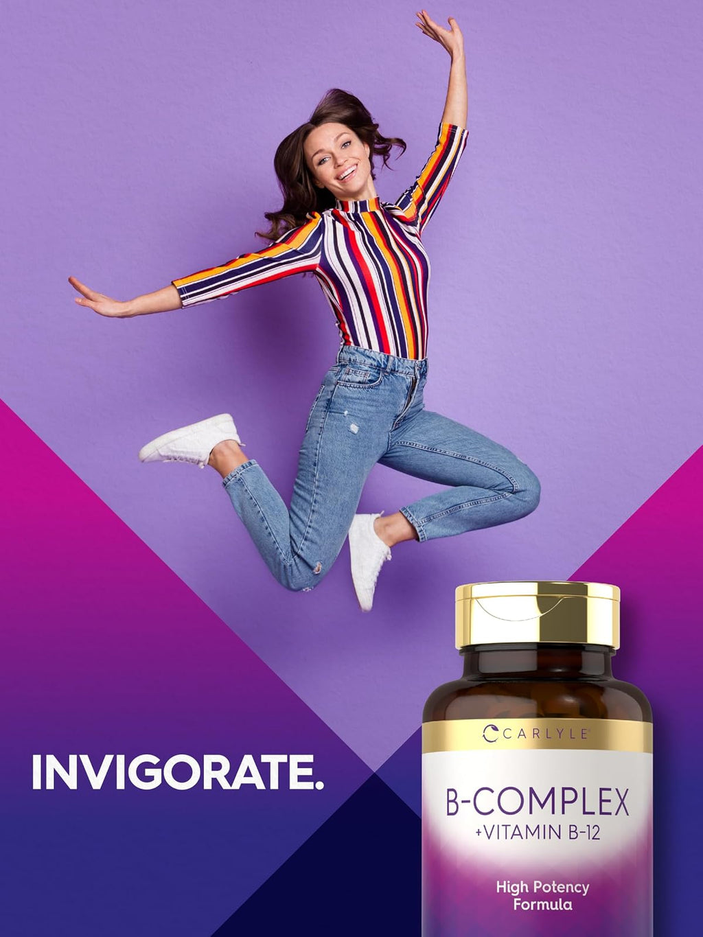 Carlyle vitamin B complex for metabolism