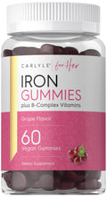 Carlyle vitamin b complex gummies