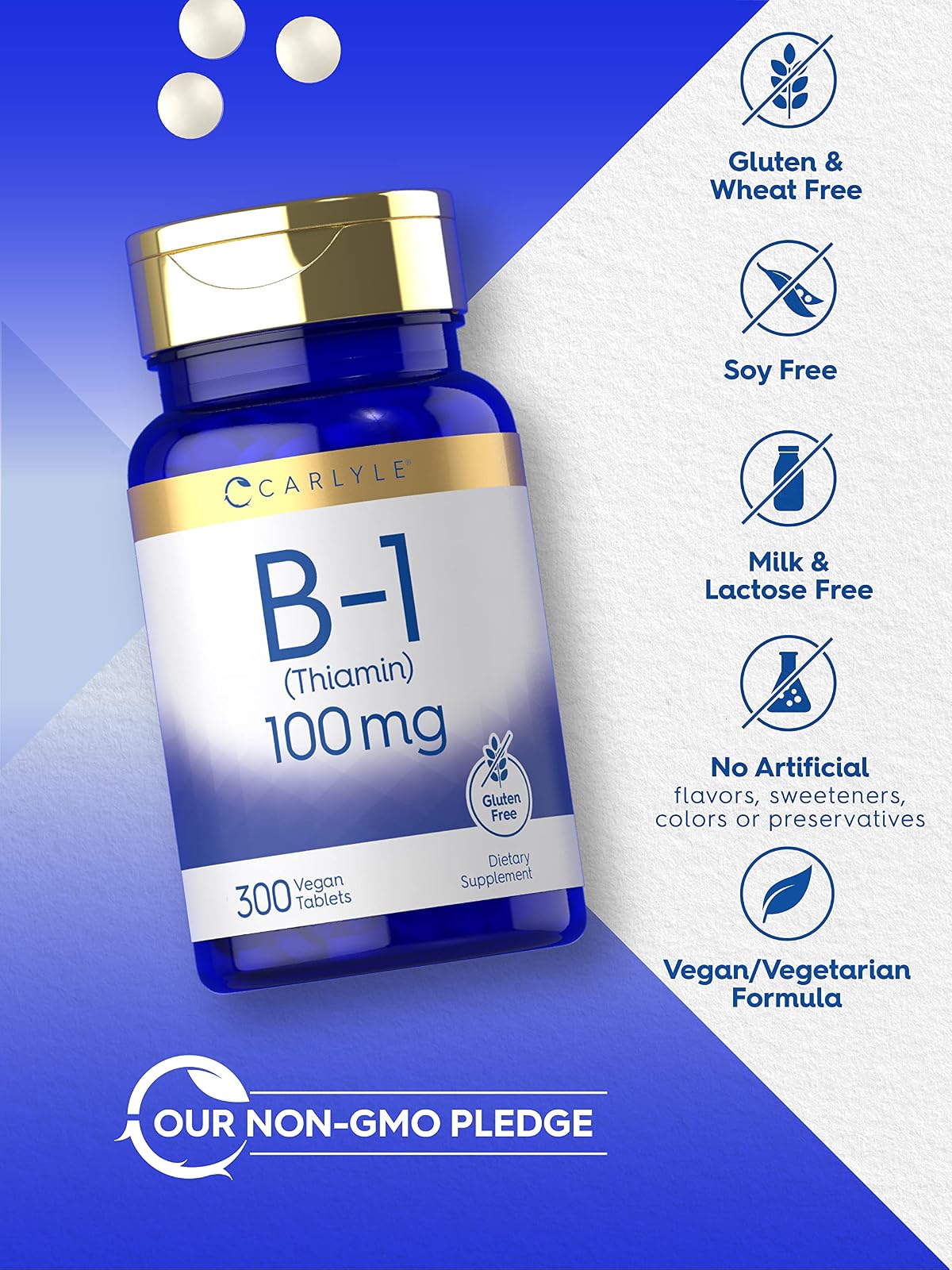 Carlyle vitamin B1 for nerve health