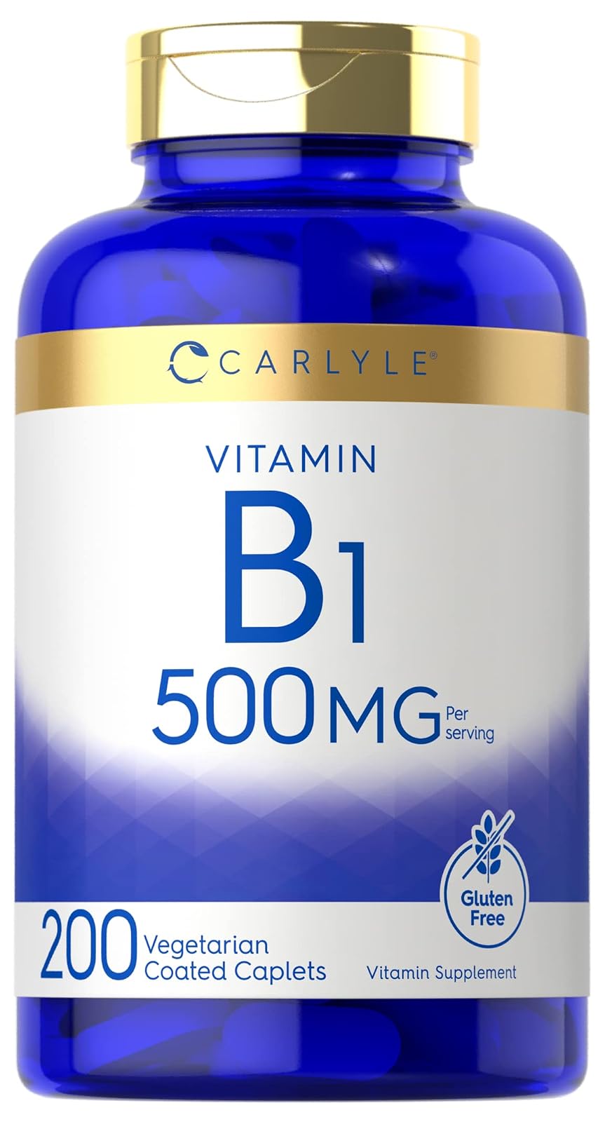 Carlyle Vitamin B1 vegetarian caplets