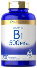 Carlyle Vitamin B1 vegetarian caplets