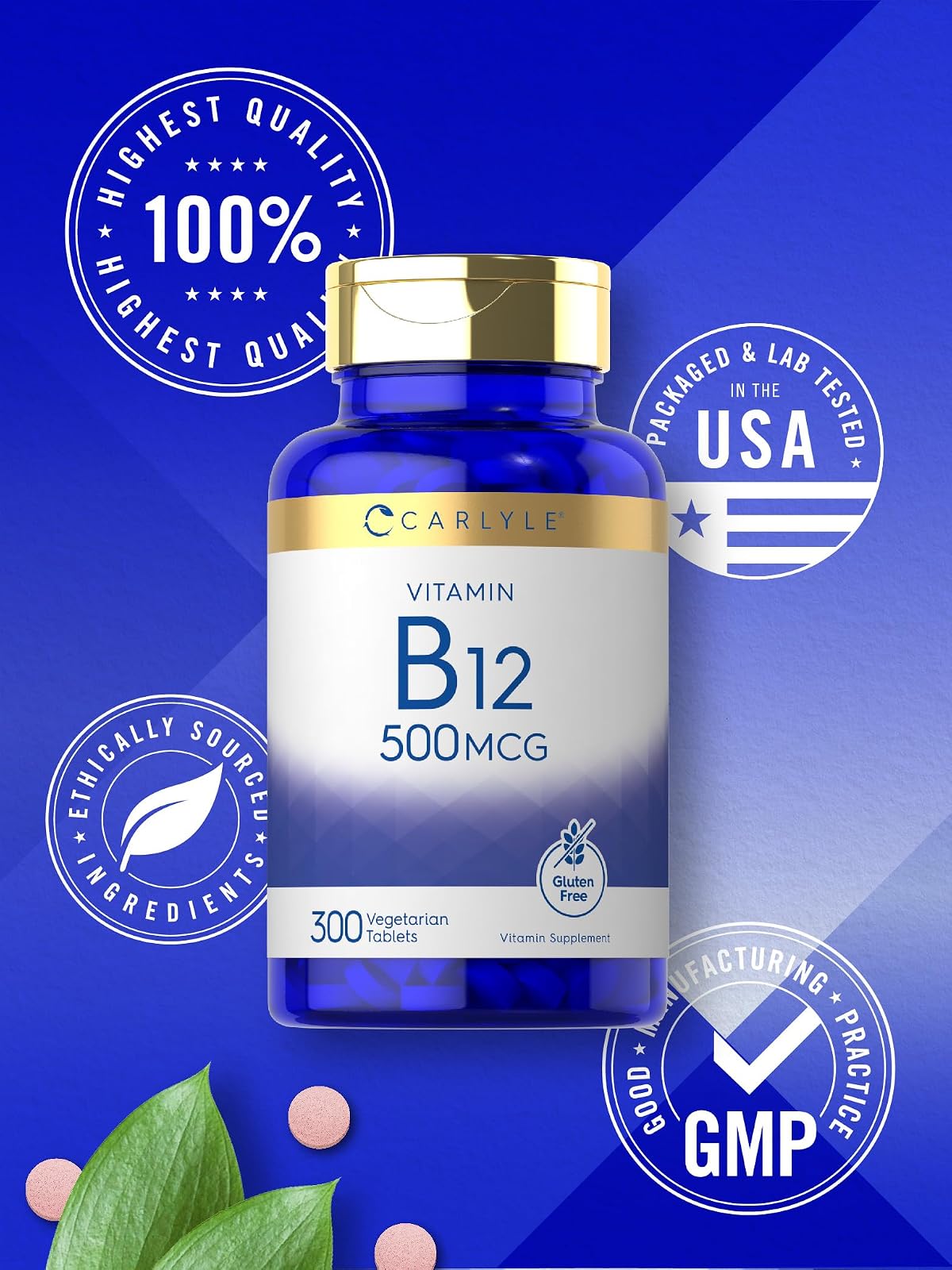 Carlyle vitamin B12 for better mood