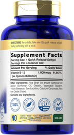 Carlyle vitamin b12 for energy