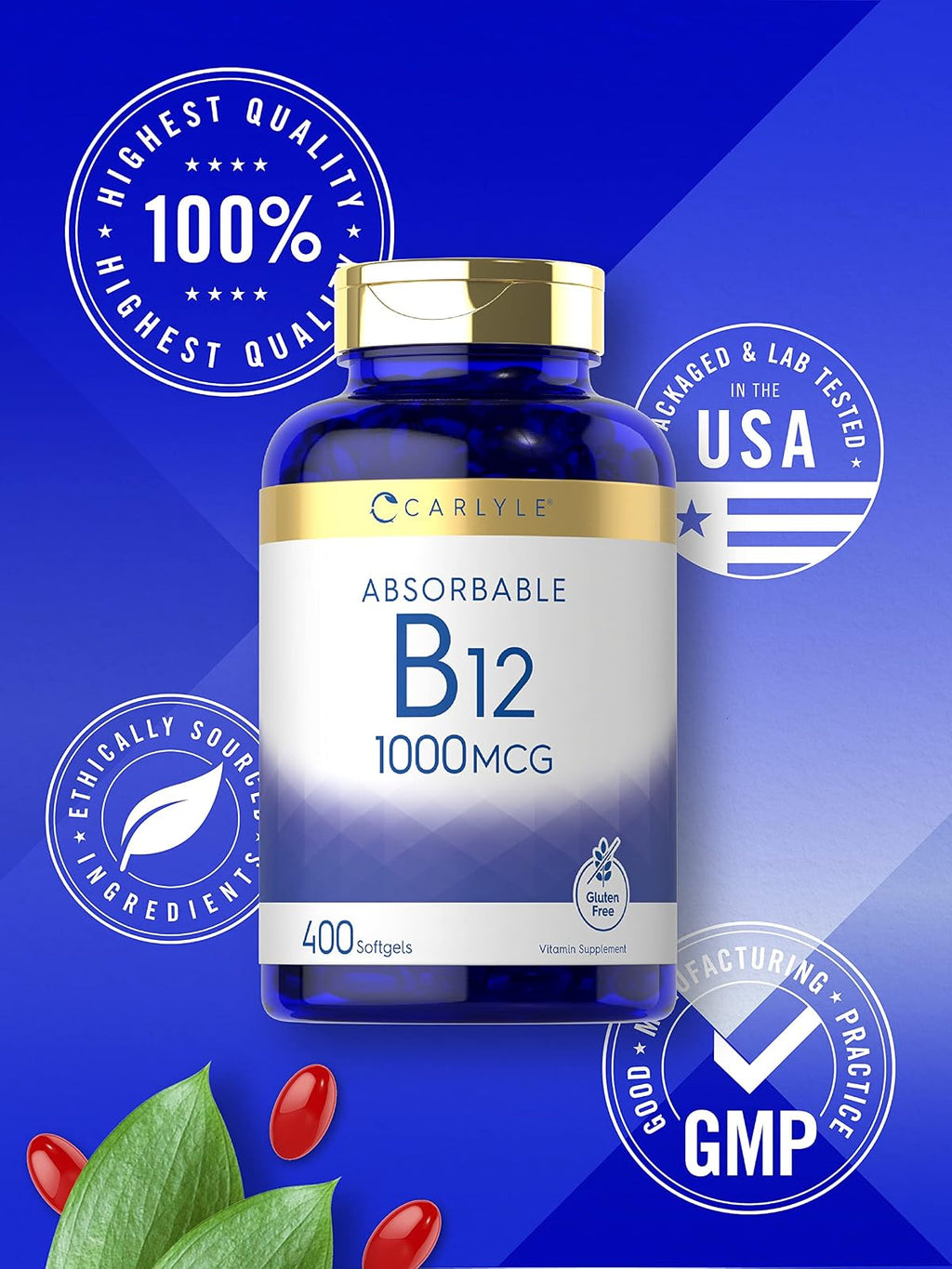 Carlyle vitamin b12 for vitality